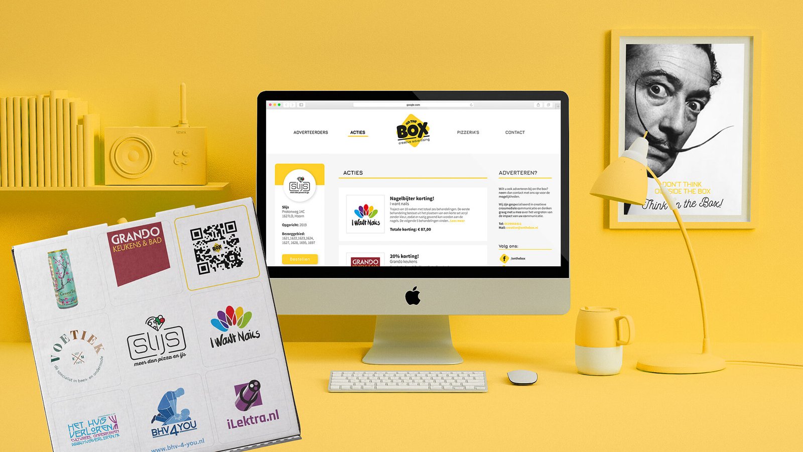 Branding | On the Box! | Marketing & Branding Reclamebureau Hoorn